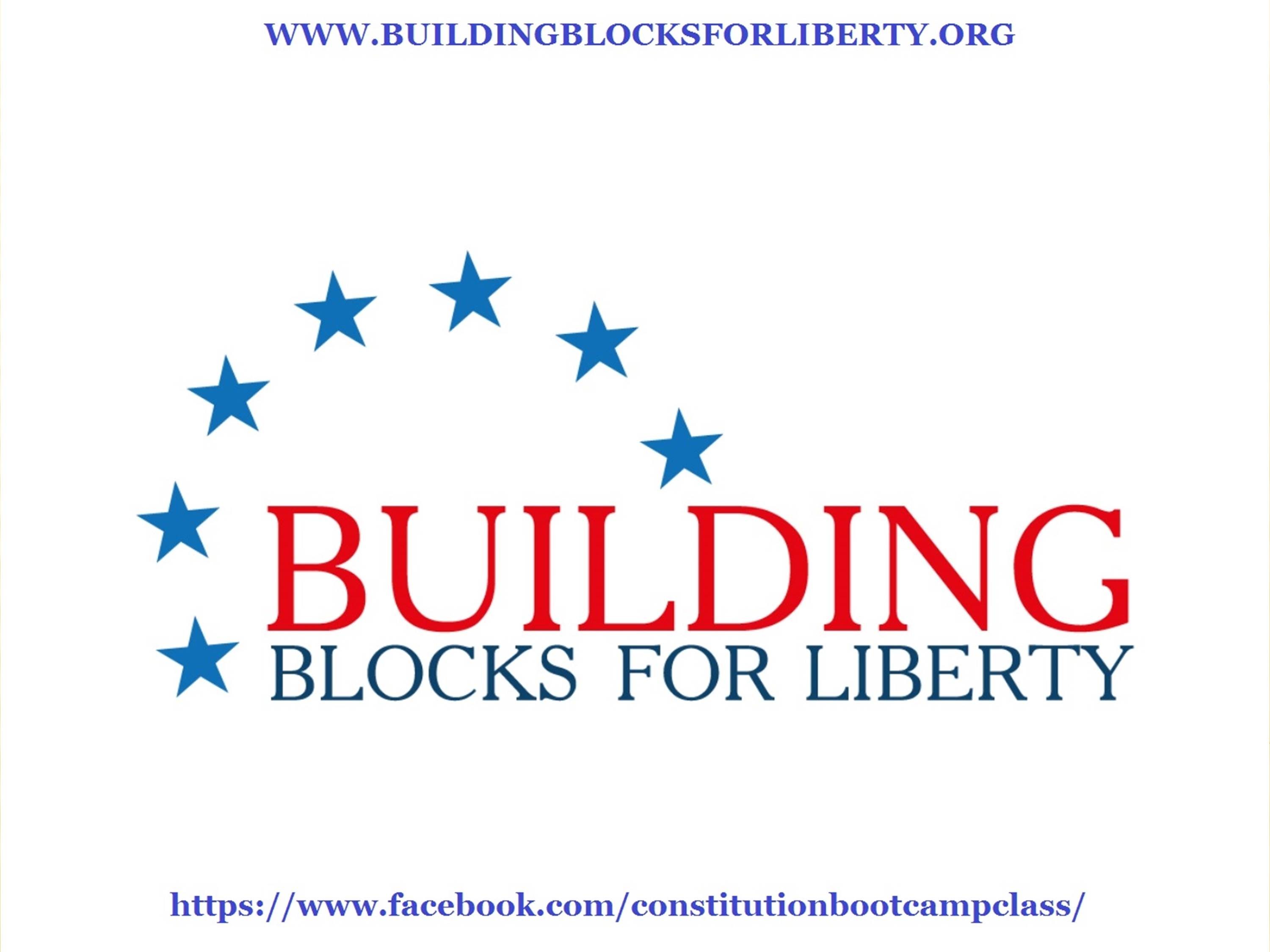 Join Our Email List - Building Blocks for Liberty